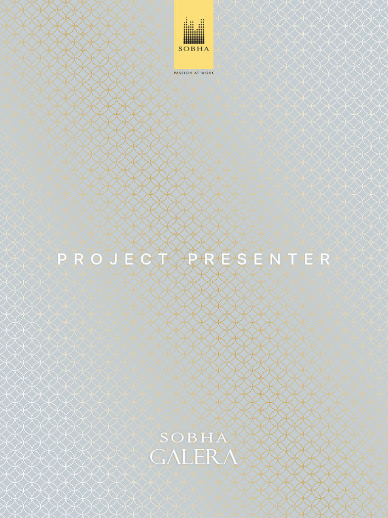 SOBHA Galera Project Presenter 1 | PDF