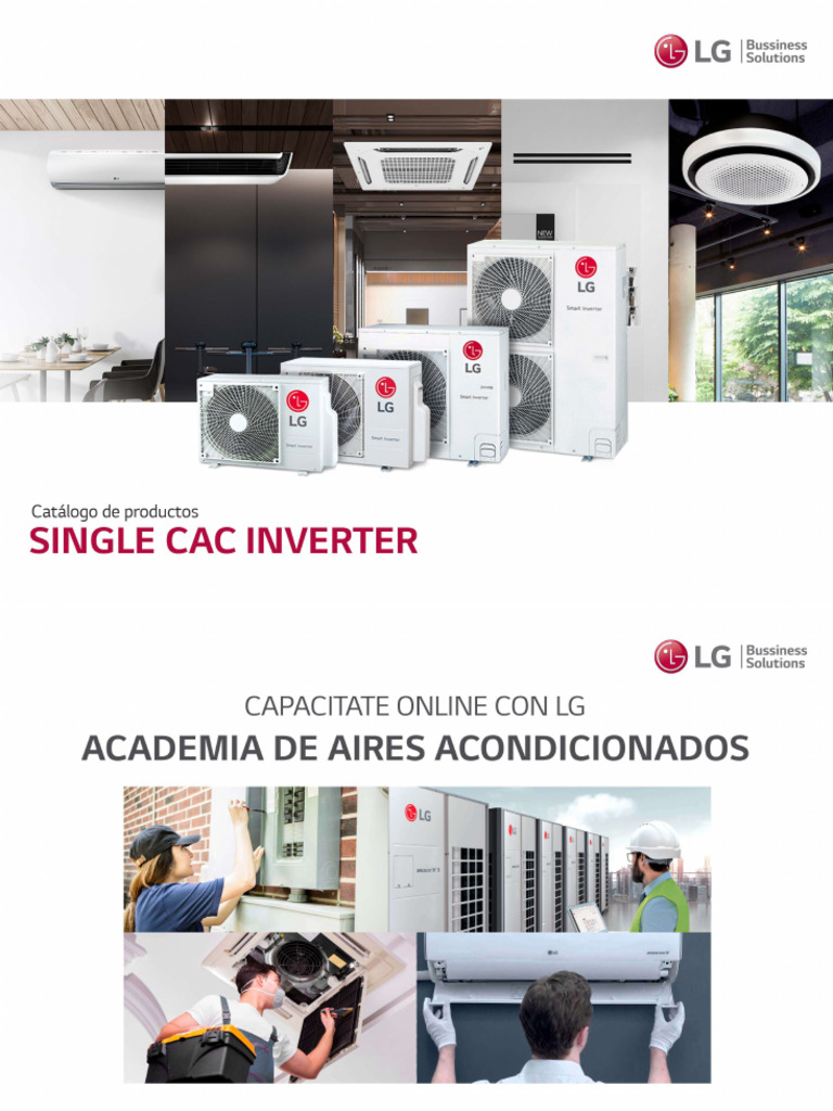 Catalogo Fan Coil Desnudo Lg | PDF