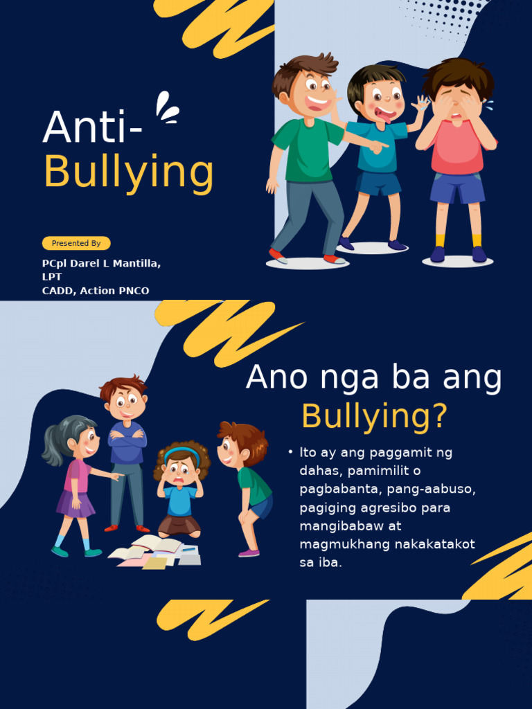 Anti Bullying PPT PCPL Mantilla 0dd93cbf Ff34 405b A5b4 44bf4e0c7f64 | PDF
