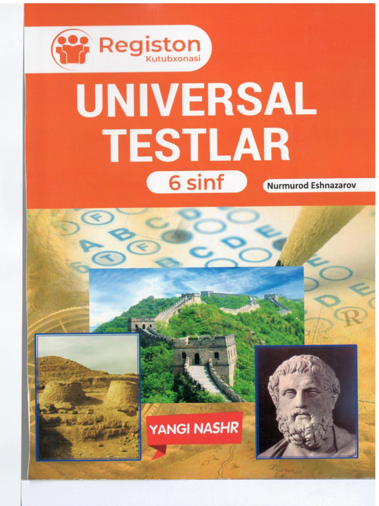 Universal Testlar 6-Sinf | PDF