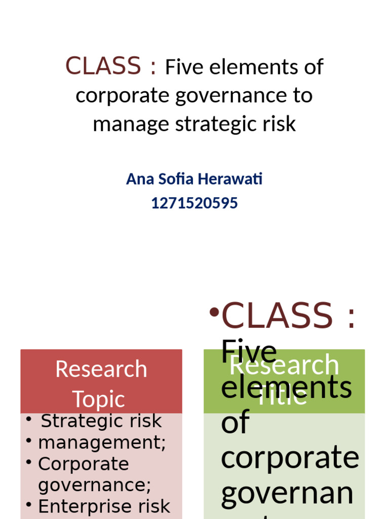 Tugas Prof Eko Ganis Jurnal | PDF | Risk | Leadership