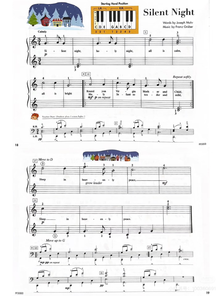 Silent Night for Kids | PDF