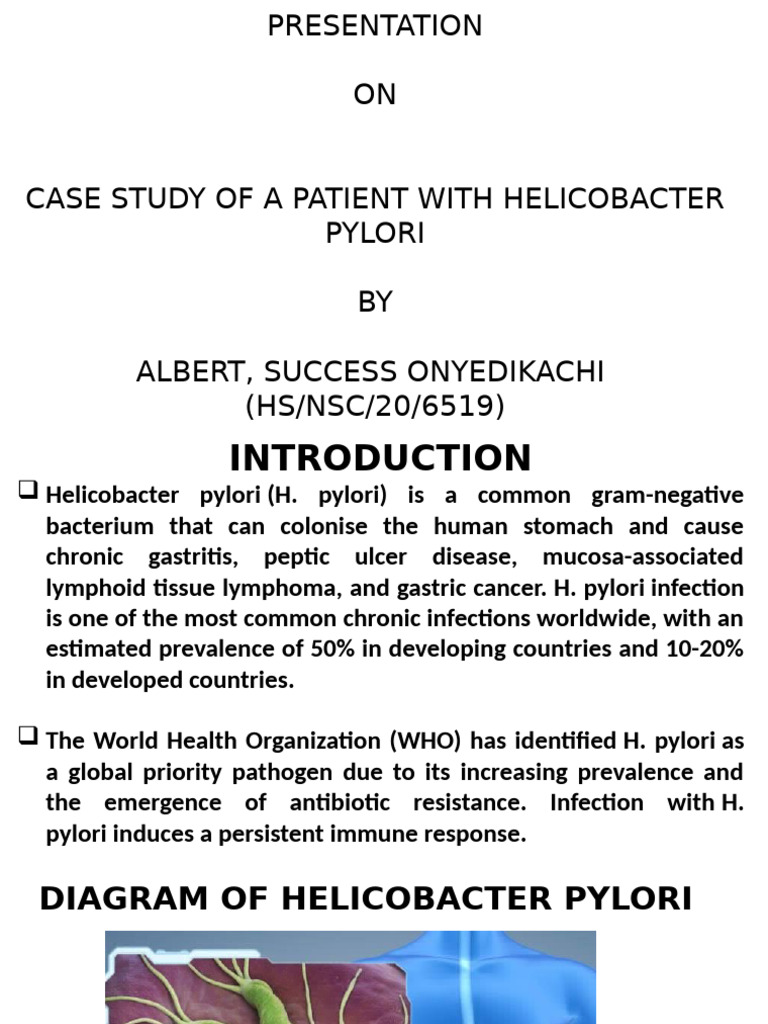 Albert, Success Onyedikachi | PDF | Diseases And Disorders | Medicine