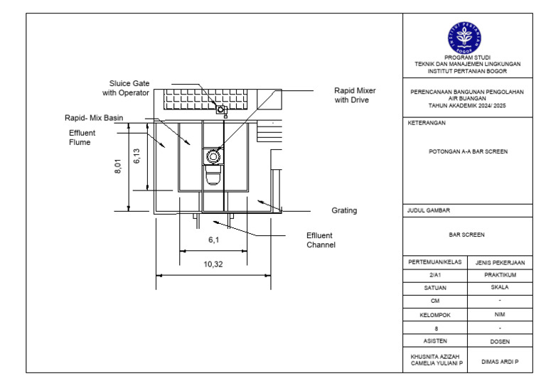 A1_Kelompok 8_PBPAM_Potongan a-A Bar Screen | PDF