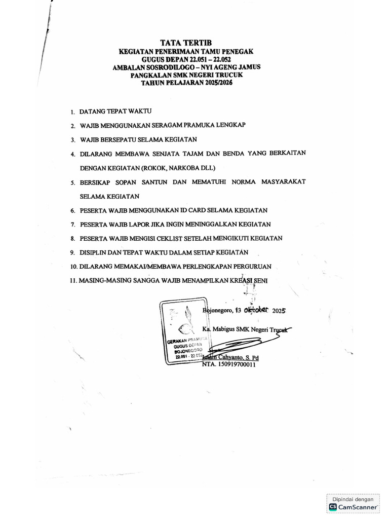 Tatib PPTP | PDF