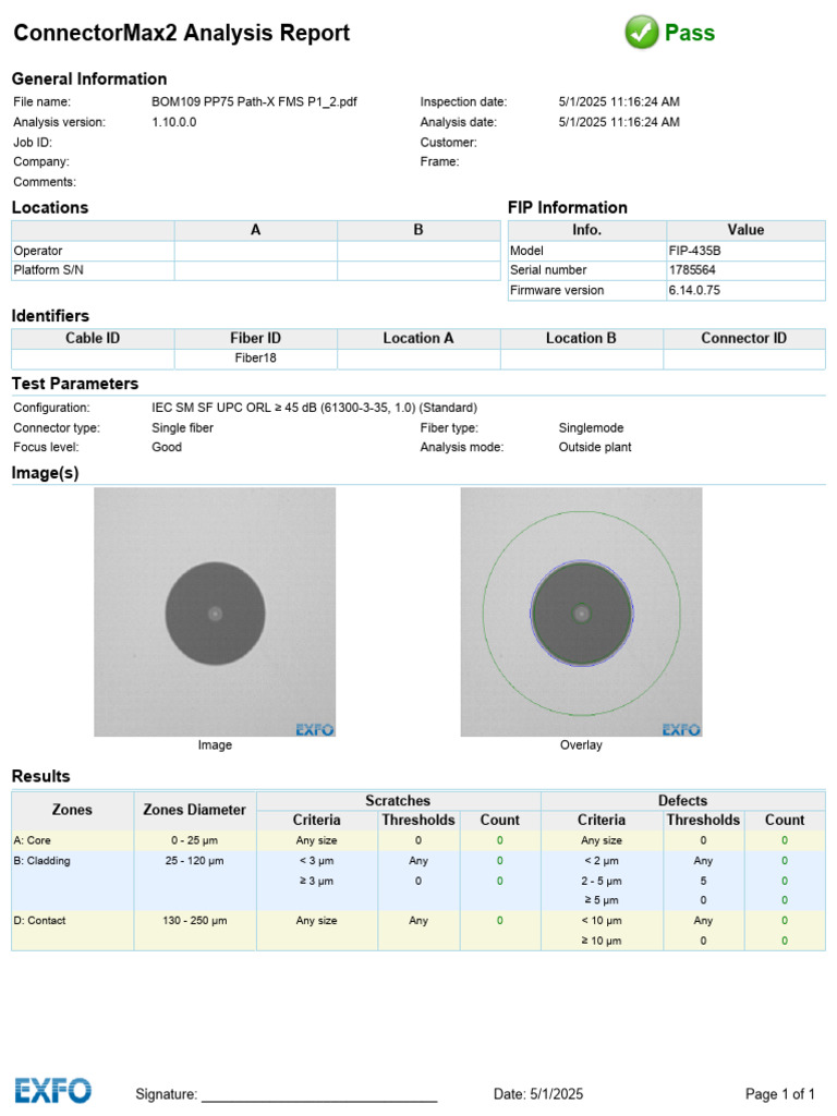 BOM109 PP75 Path-X FMS P1 - 2 | PDF | Telecommunications | Electronics