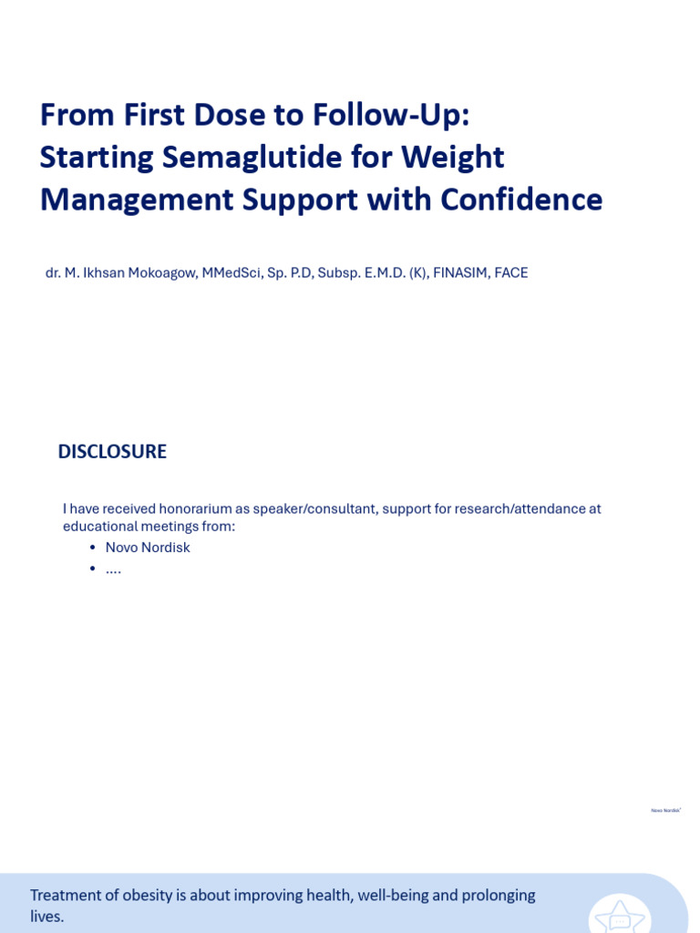 From First Dose To Follow-Up: Starting Semaglutide For Weight ...