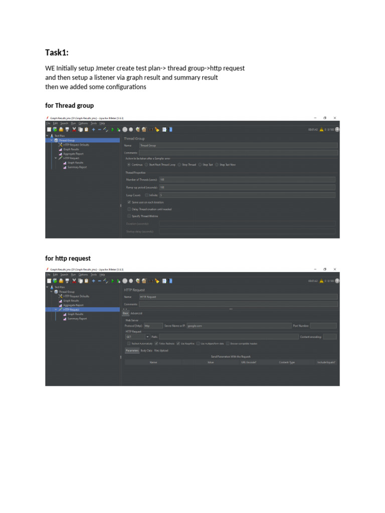 JMeter Test Plan Setup Guide | PDF