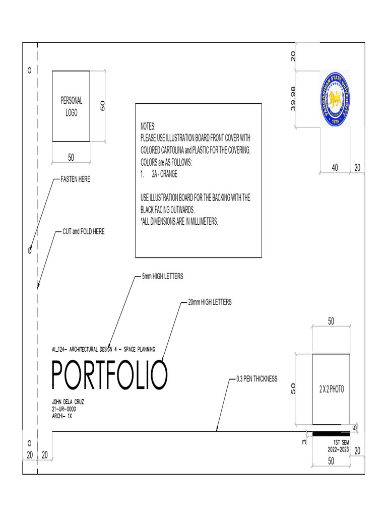 A3 Template Front Page | PDF