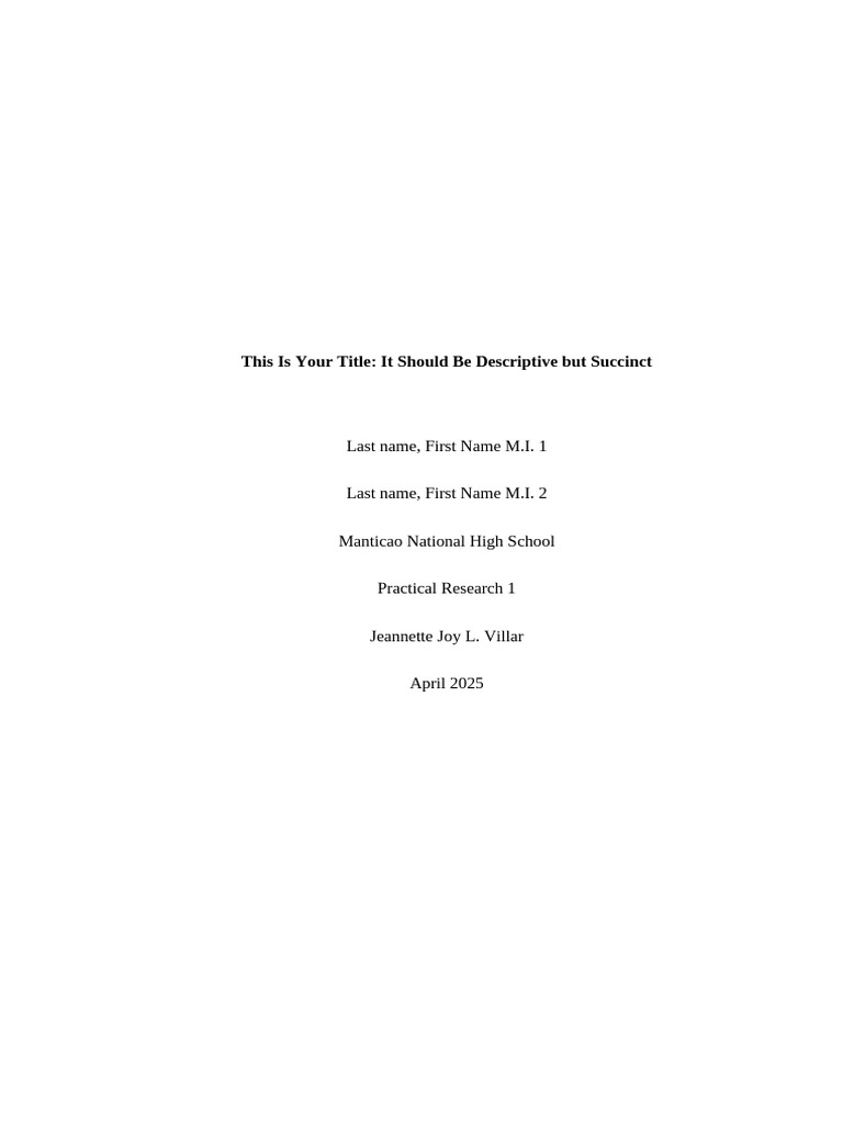 APA - For Students | PDF | Abstract (Summary)