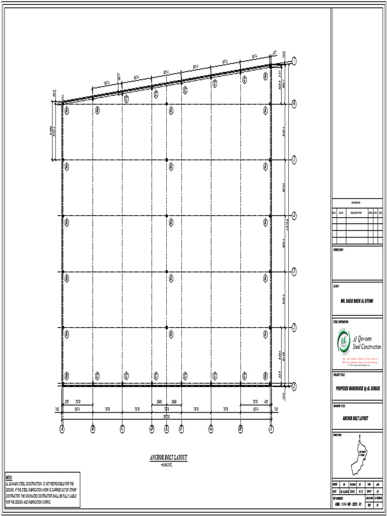 E1174 - Approval Drawing - R1 | PDF | Welding | Construction