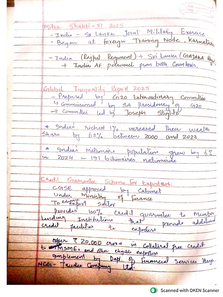 Current Affairs November 2025 Week 2 Mission Success Classes | PDF
