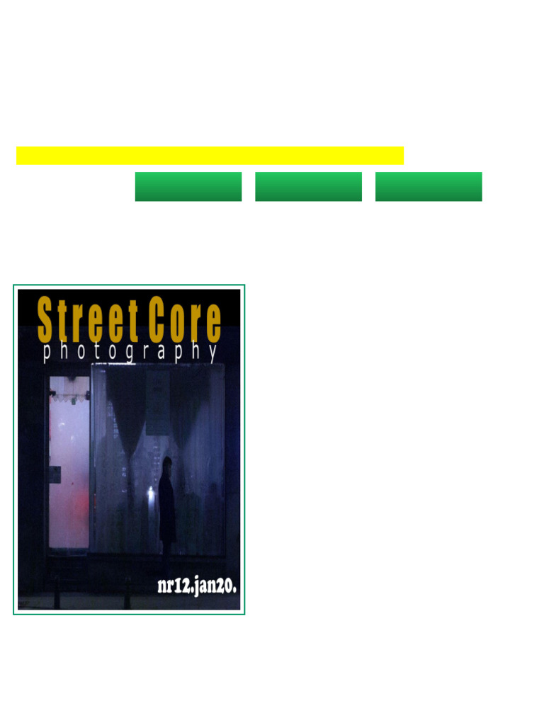 (Ebook) Street Core Photography - January 2020 by Street Core ...