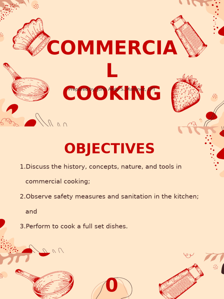 Lesson 3 Commercial Cooking | PDF | Grilling | Cooking