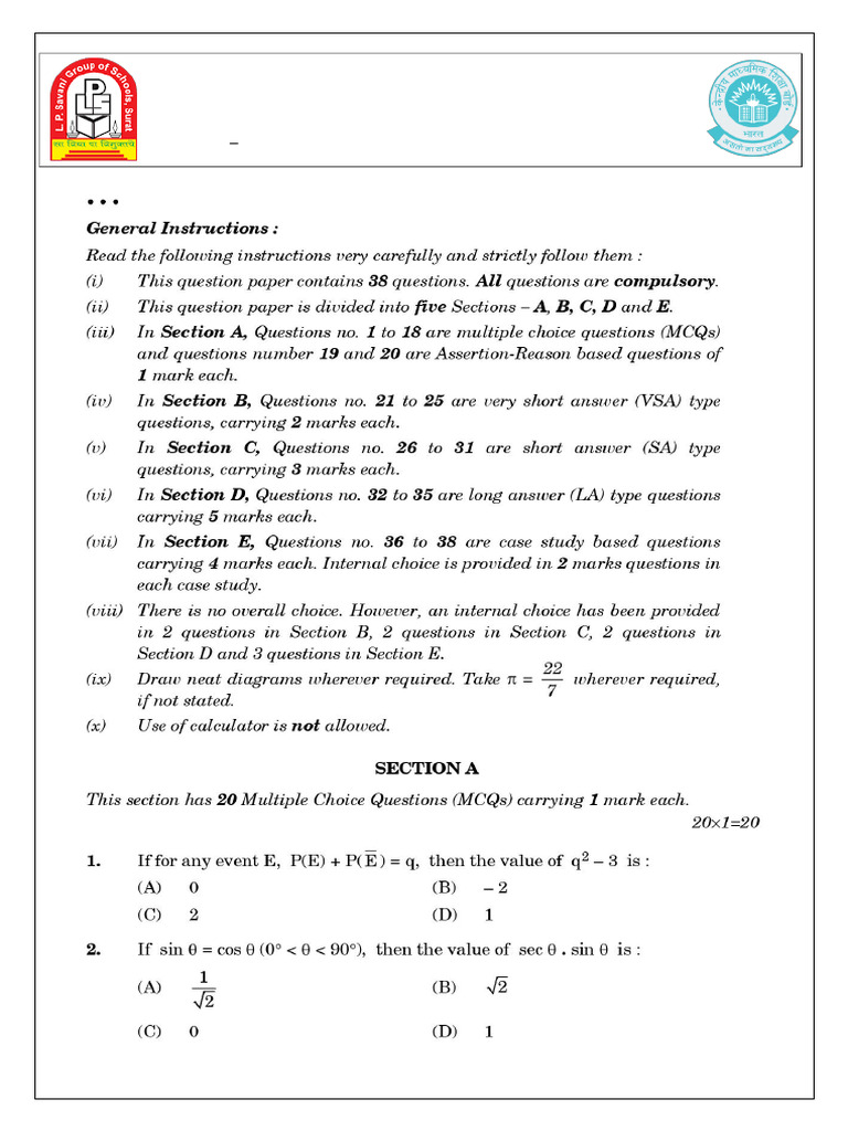 Class 10 Maths | PDF