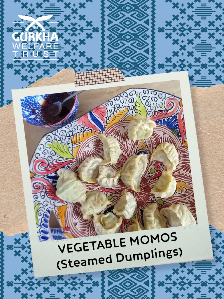 Recipe Starter Momos Vegetarian Curry Night 2021 | PDF | Dumpling | Foods