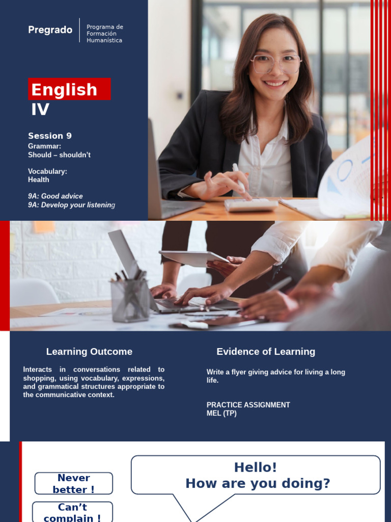 Session 9 - English IV | PDF | Linguistics