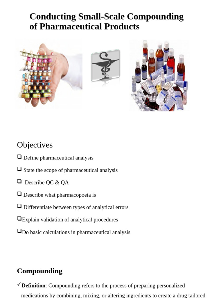 Small Scale Compounding... | PDF | Accuracy And Precision | Quality ...