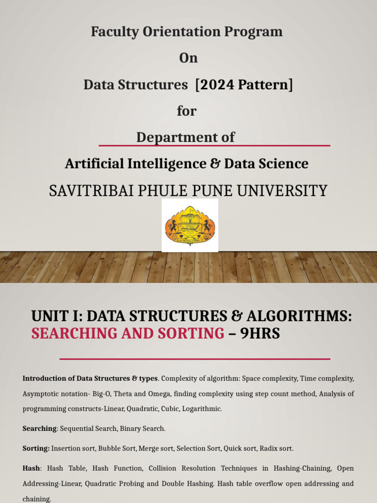 Data Structures & Algorithms Overview | PDF