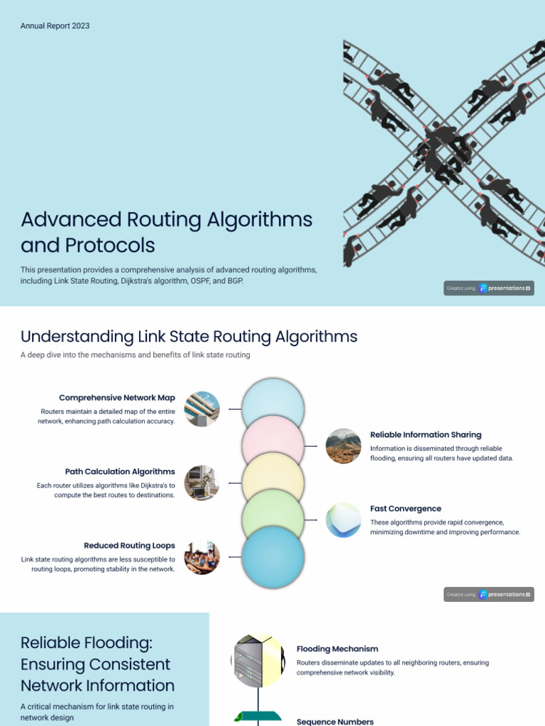 Advanced Routing Algorithms and Protocols Analysis | PDF