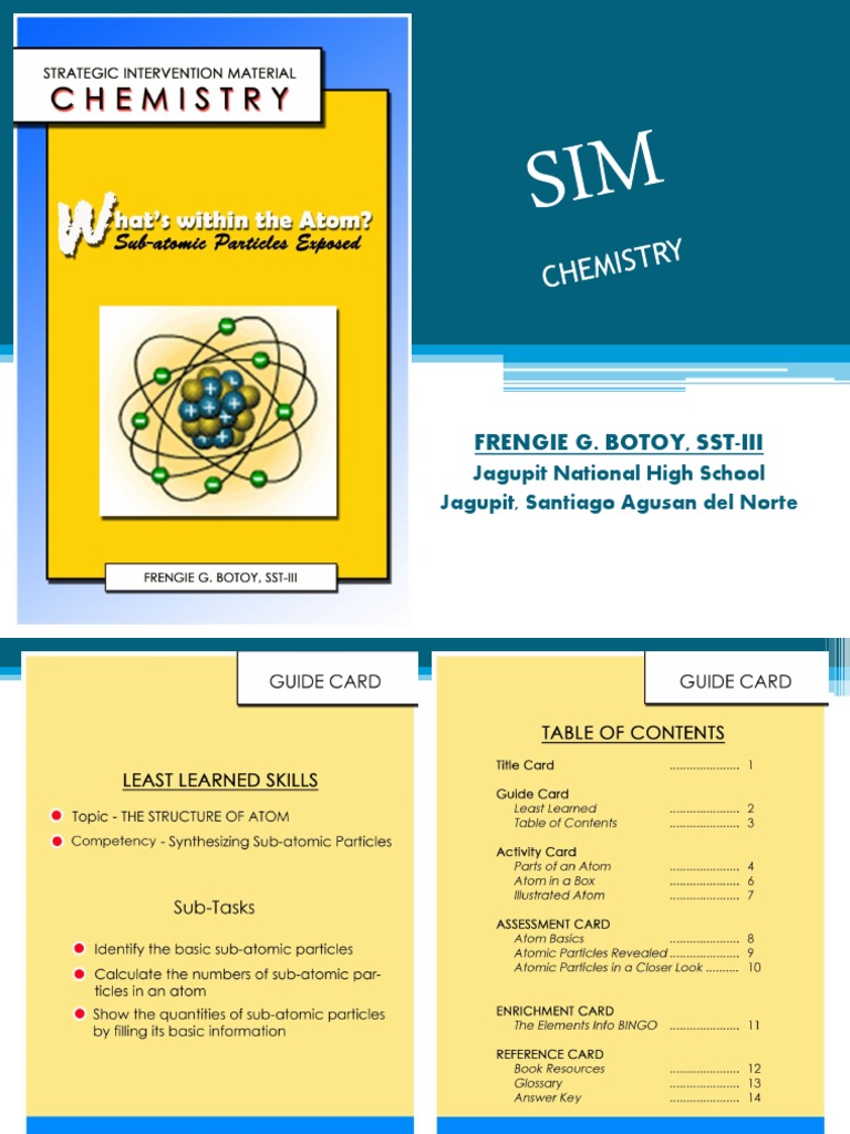 Answer Key Card for Jagupit High School | PDF