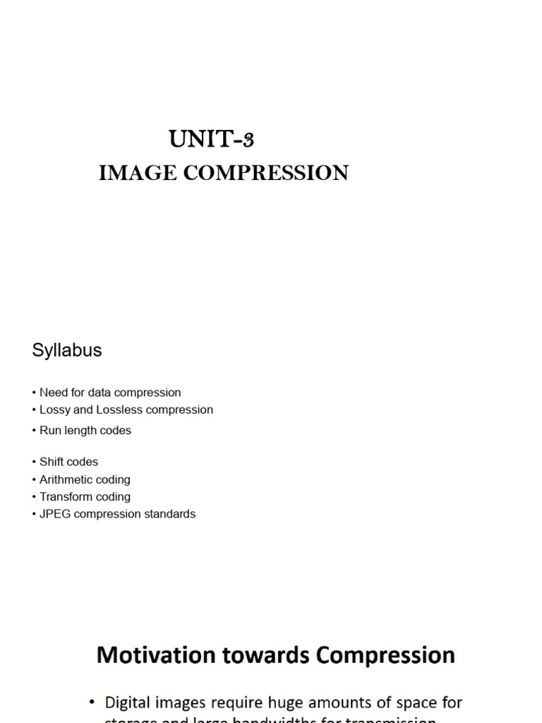 Itc 3 | PDF | Data Compression | Algorithms