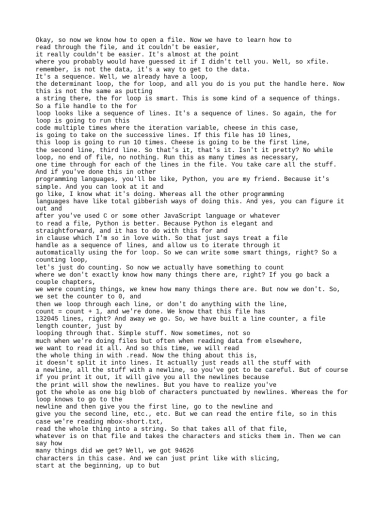 02 - 7 2 Processing Files - en | PDF | Filename | Control Flow
