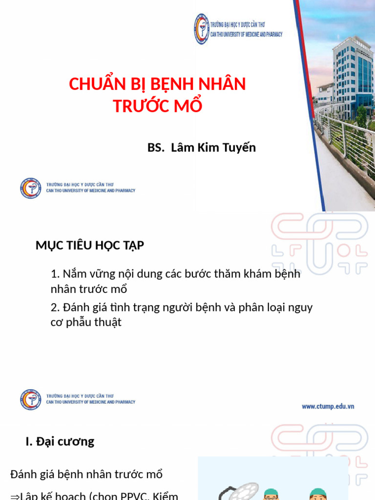 Chuan Bi Benh Nhan Truoc Mo | PDF