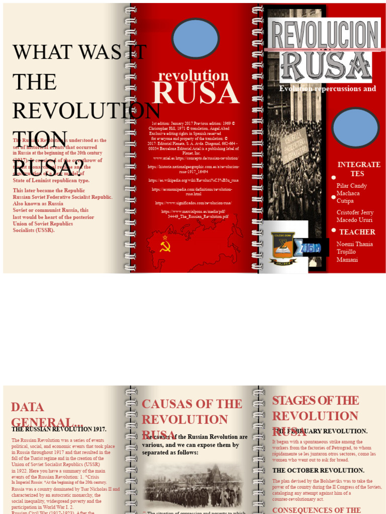 Overview of the Russian Revolution 1917 | PDF | Russian Revolution ...