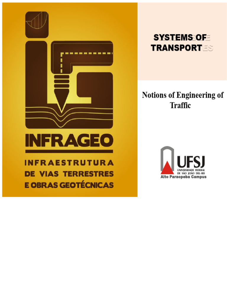 Lesson 04 - Concepts of Traffic Engineering - Transportation Systems ...