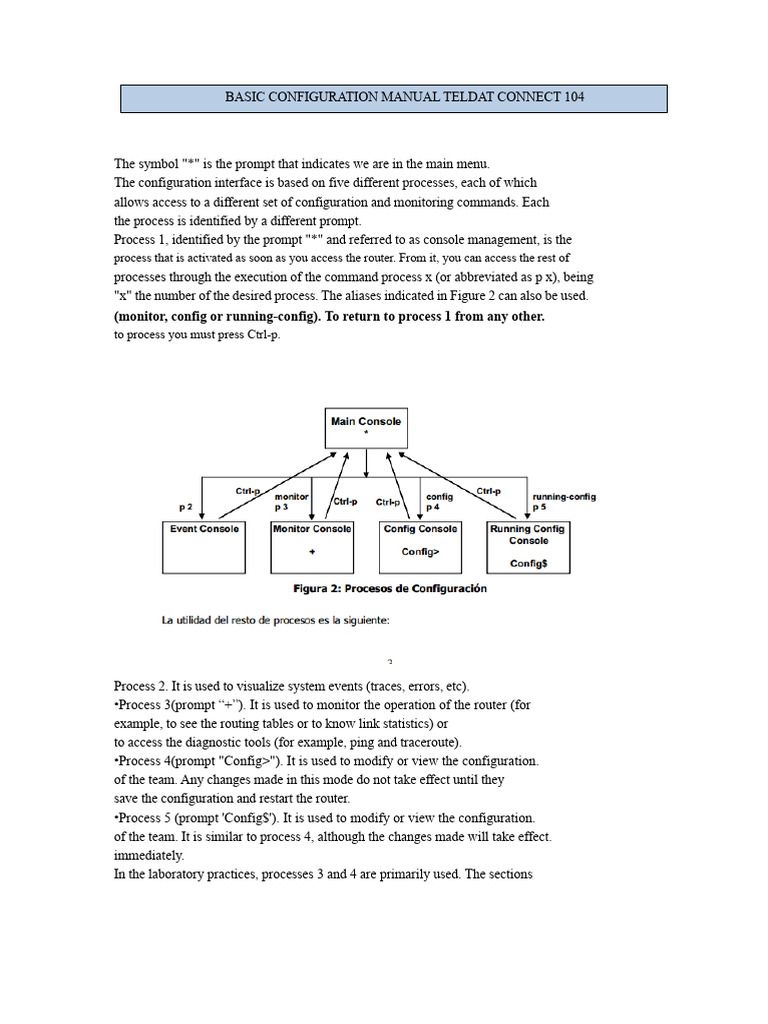 Teldat Connect 104 Configuration Guide | PDF | Command Line Interface ...