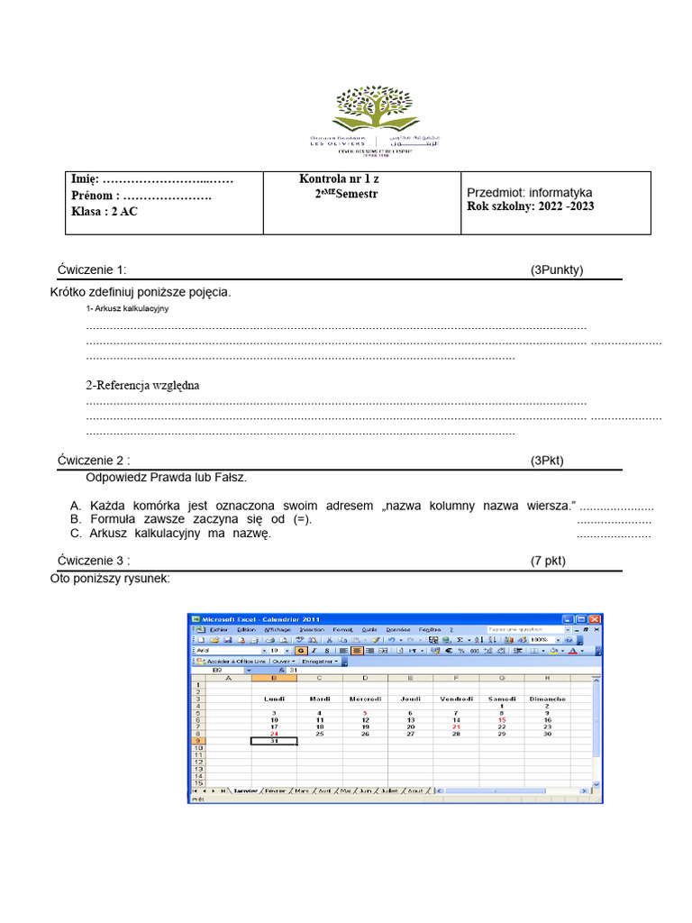 kontrola 1 s2 (2ac) | PDF