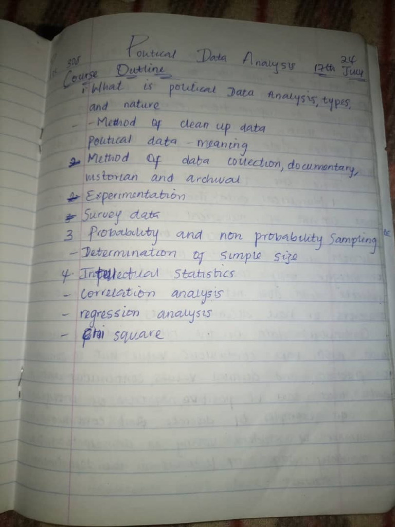 POL 308 Note | PDF