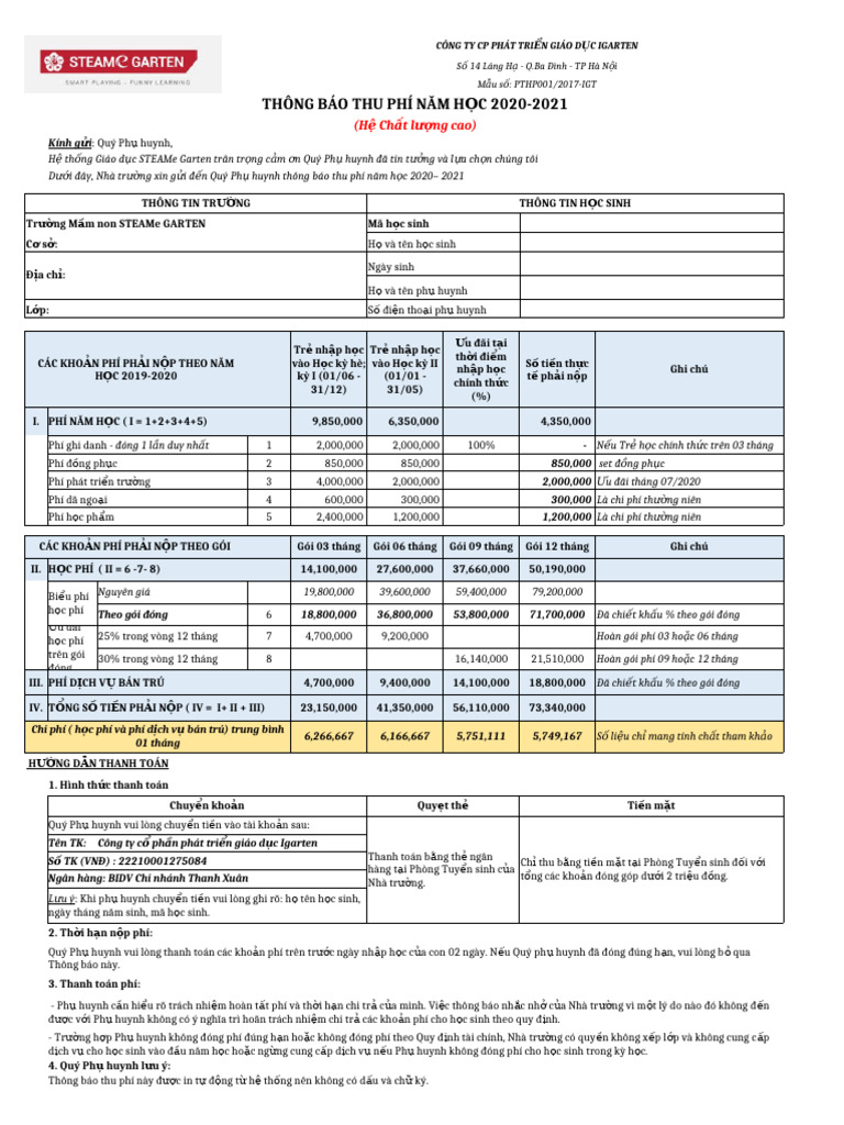 CLC HN 25-30%+ 50%PTT (2020-2021) | PDF
