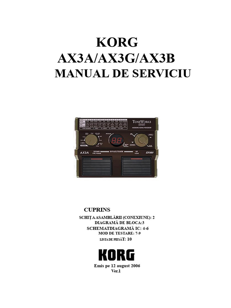 AX3 SManual | PDF