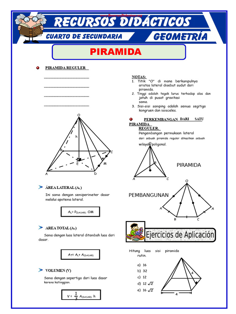 Rumus dan Volume Piramida Reguler | PDF