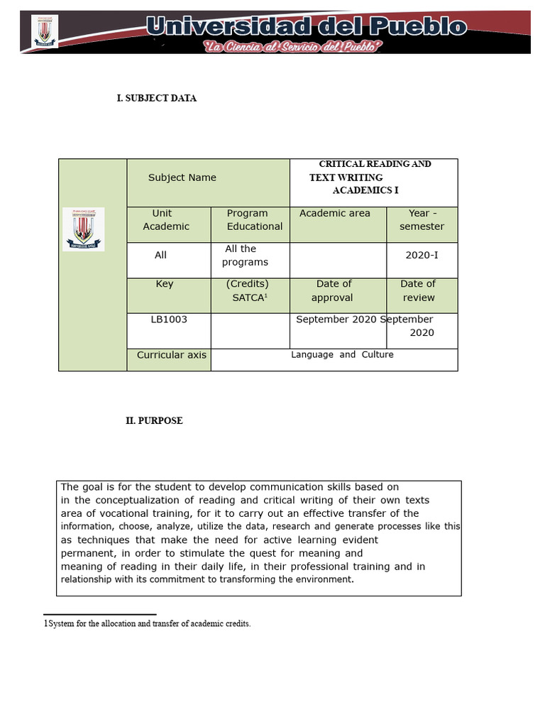 Critical Reading and Writing Skills Course | PDF | Argument | Reading ...