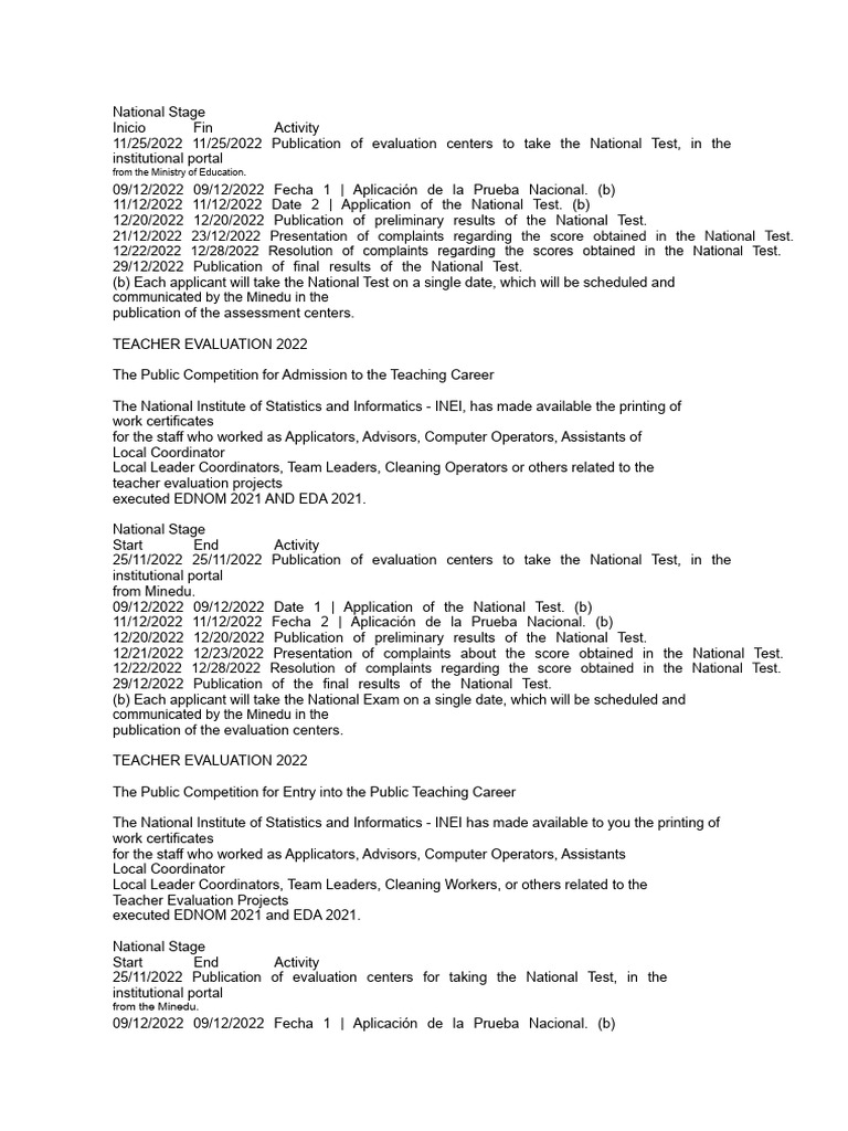 Teacher evaluation 2022_5 | PDF | Teachers