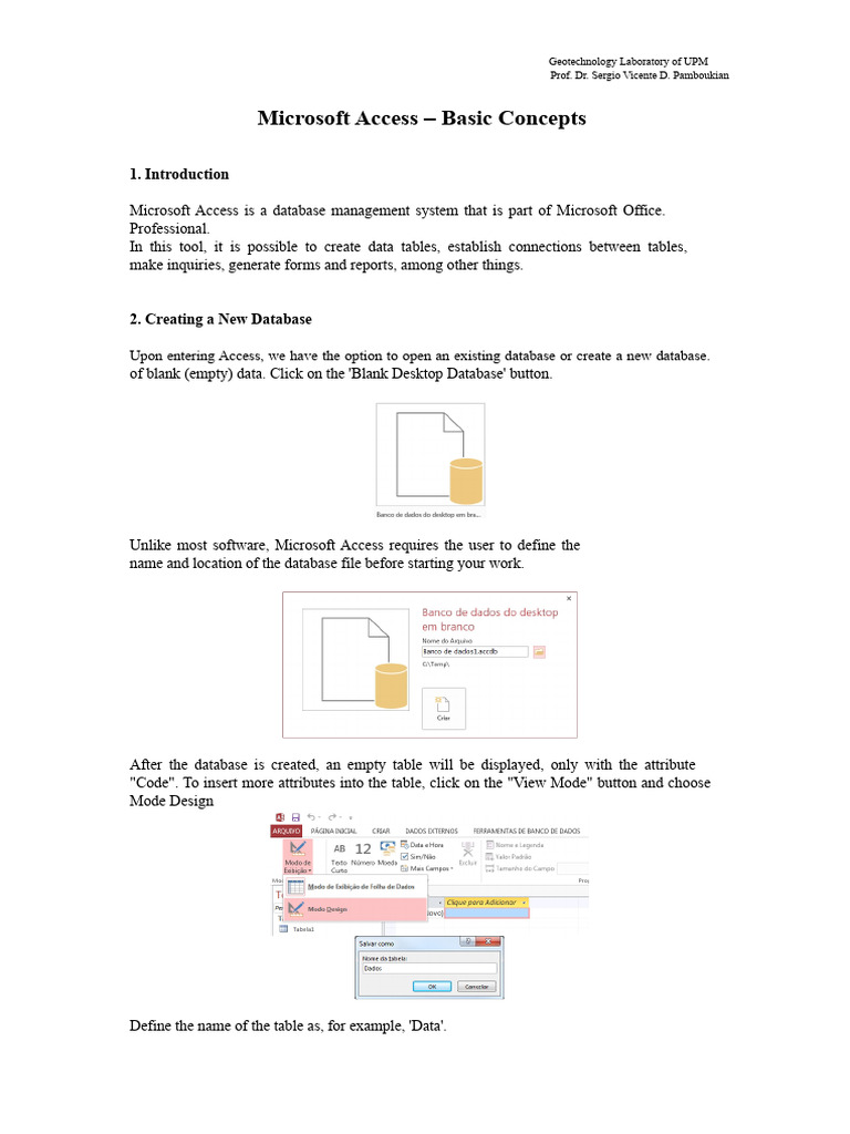 0701._Microsoft_Access_-_Basic_Concepts.pdf | PDF | Databases ...