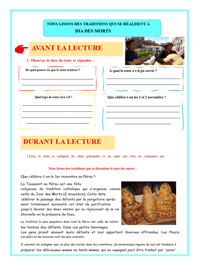 Traditions du Jour des Morts au Pérou | PDF | Mort