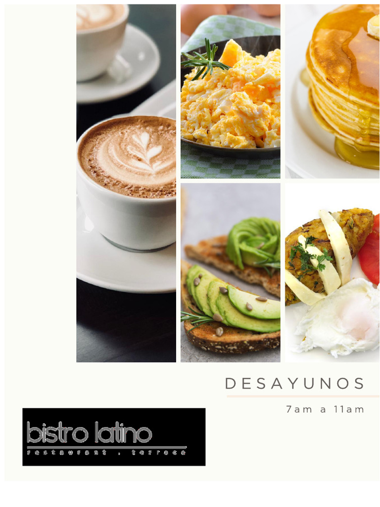 Bistro Latino Menu by JW Marriott Quito 2020 | PDF