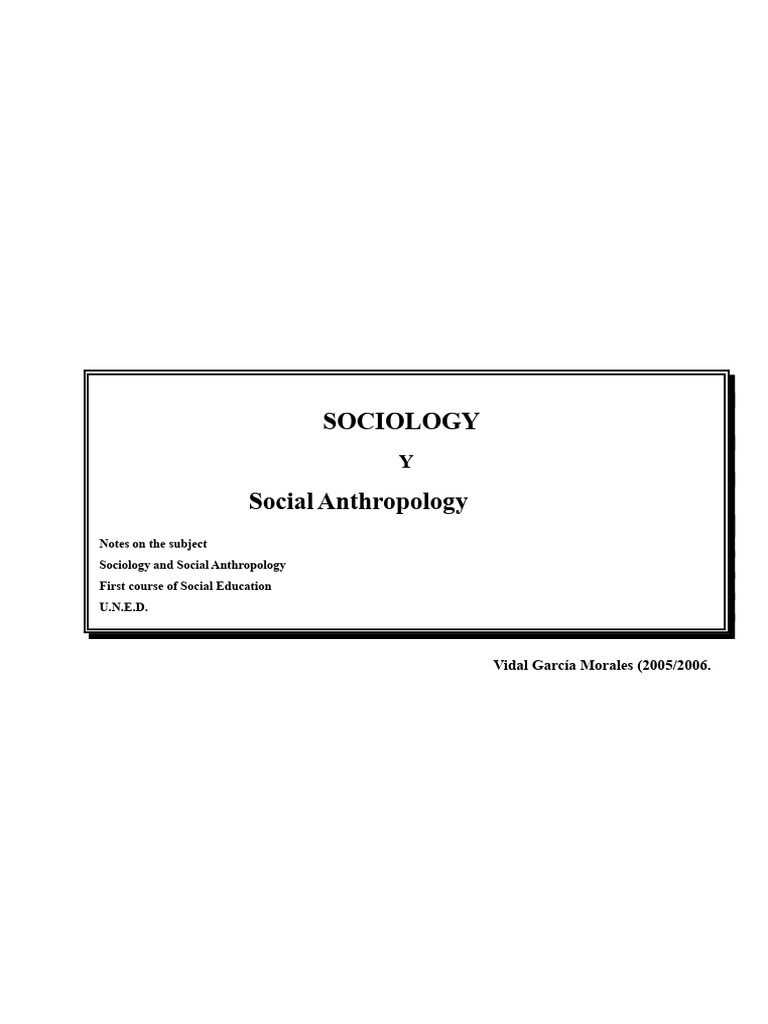 Complete Notes On Anthropology UNED | PDF | Phoneme | Anthropology