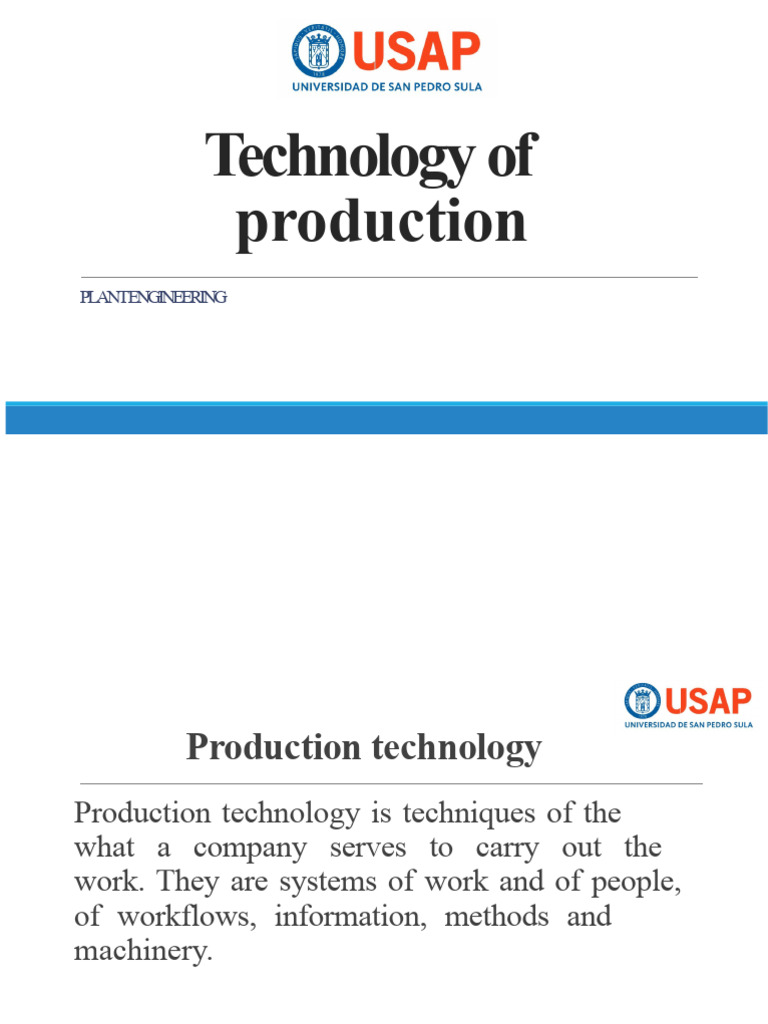 3. Production technologies | PDF