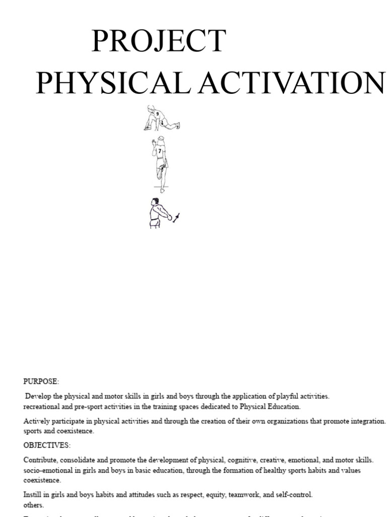 Physical Activation Project for Kids | PDF | Breathing | Flexibility ...