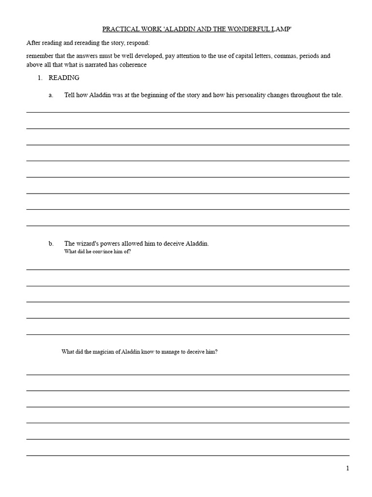 Practical Work | PDF