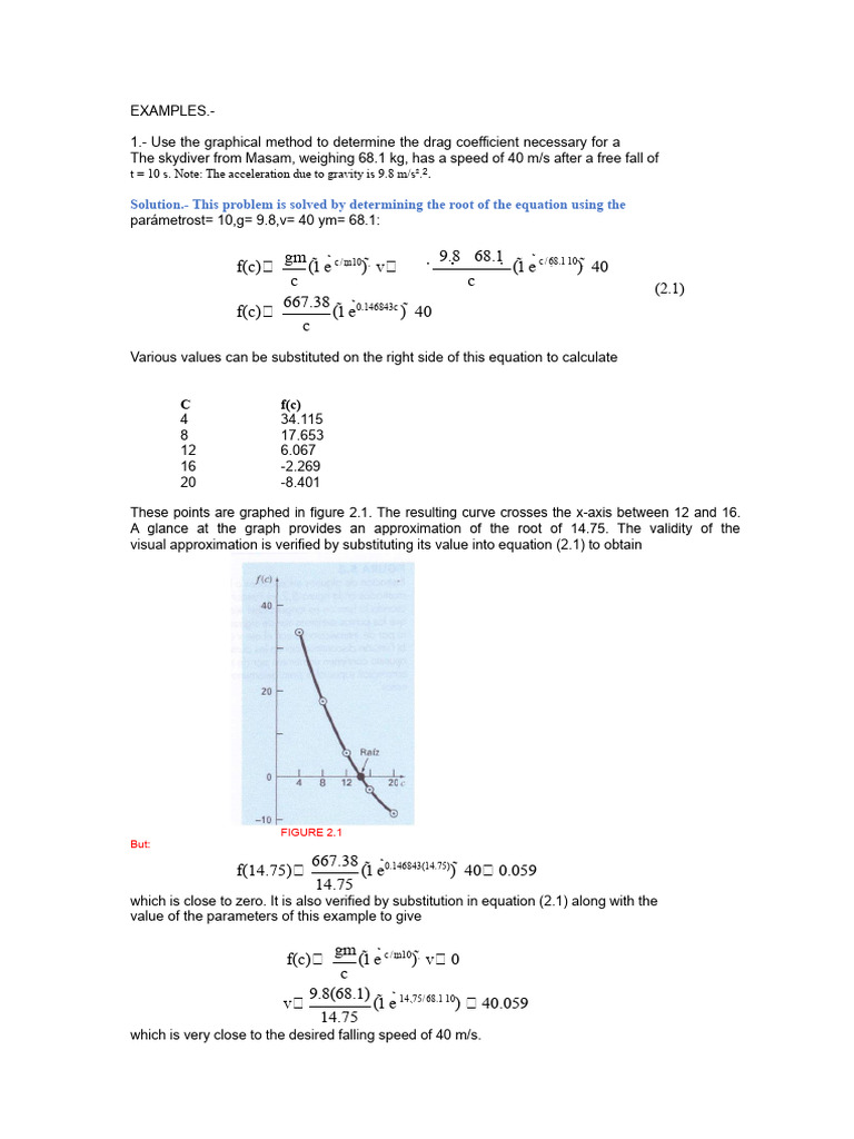 Examples of Week 2 | PDF | Equations | Mathematical Analysis