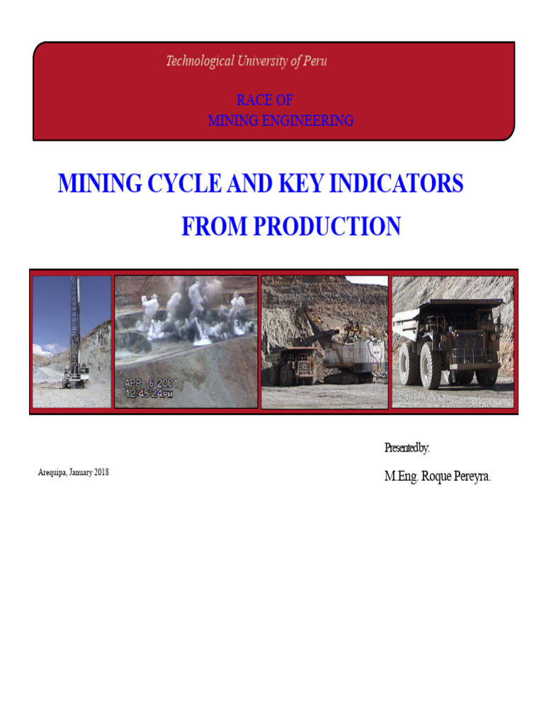 Mining Operations Control KPI | PDF | Mining
