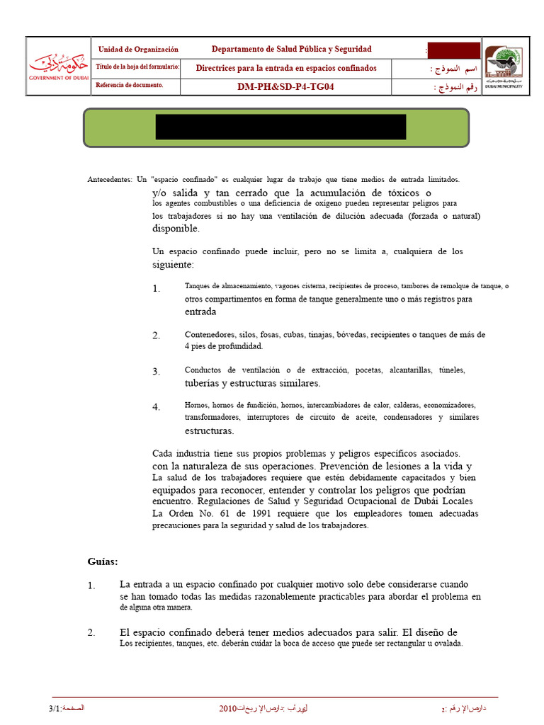 DM-PH&SD-P4-TG04 - (Directrices para La Entrada en Espacios Confinados ...