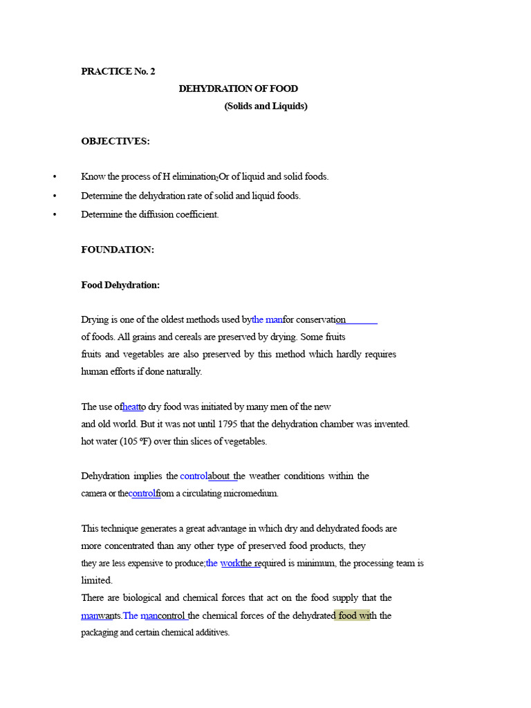Laboratory Practice Dehydrated | PDF | Humidity | Water