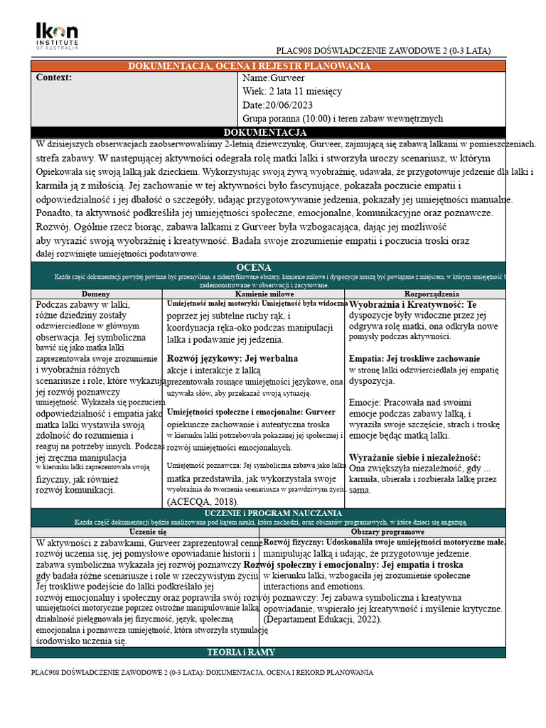 Plac908 Zapis Dap 2023 Gurveer | PDF